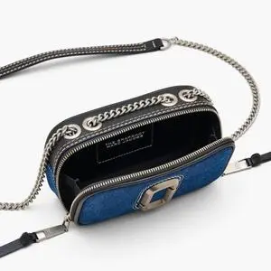 Marc Jacobs Denim Snapshot Camera Bag