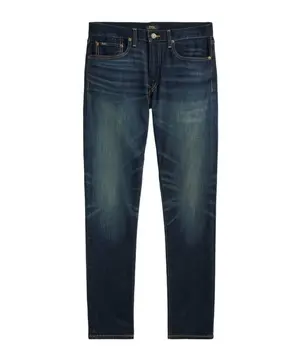 Polo Ralph Lauren Logo Patch Jeans - Black