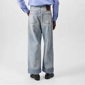 Valentino Garavani Wide-leg Denim Trousers