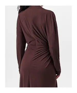 Bottega Veneta Pleated Long-sleeved Dress