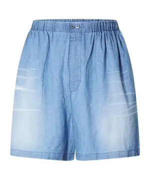 Acne Studios Logo Denim Shorts