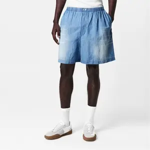 Acne Studios Logo Denim Shorts
