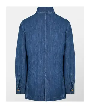 Valentino Garavani Long Sleeve Denim Jacket