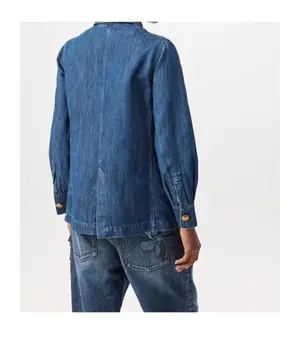 Valentino Garavani Long Sleeve Denim Jacket