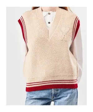 AMI Paris De Coeur Sweater Vest
