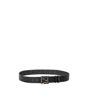 Fendi Reversible Belt - Black