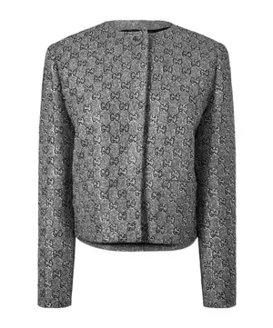 Gucci Embroidered Wool Jacket