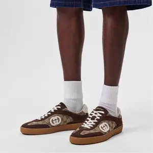 Gucci Low-top Sneakers With Interlocking G Logo