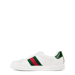 Gucci Low-top Sneakers With Web Stripe And Double G Logo
