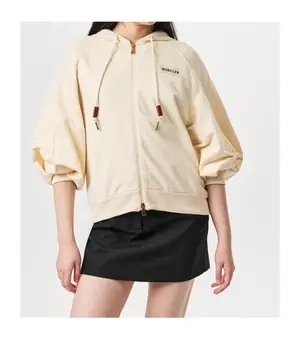 Moncler Hooded Zip-up Casual Jacket