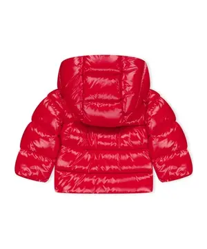 Moncler Logo Patch Down Jacket