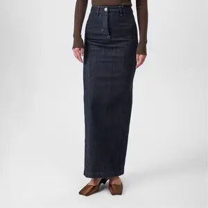 Jacquemus Belted Maxi Skirt