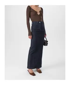 Jacquemus Belted Maxi Skirt