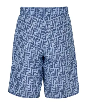 Fendi Logo Printed Shorts