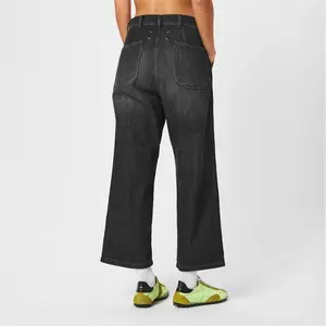 MAISON MARGIELA Belted Patch Pocket Denim Trousers