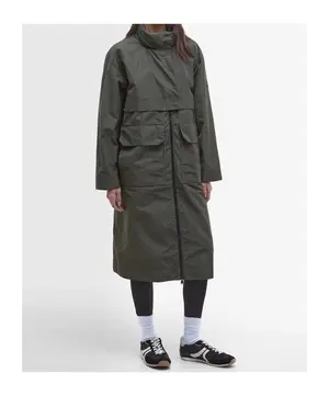 Barbour Roxanna Long Trench Coat