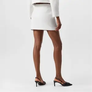 Gucci Interlocking G Wool Blend Boucle Miniskirt