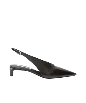 JIL SANDER Slingback Heeled Pumps - Black