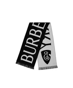 Burberry Football Logo Scarf