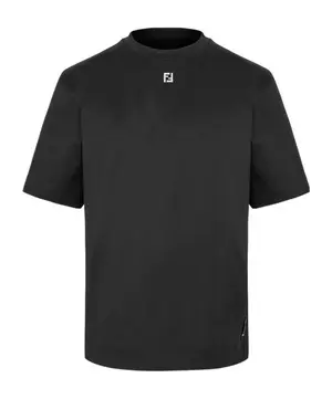 Fendi Metal Ff Tee - Black