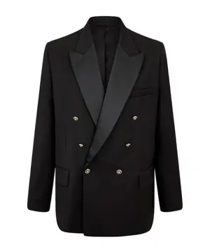 Casablanca Double Breasted Shawl Lapel Suit Jacket