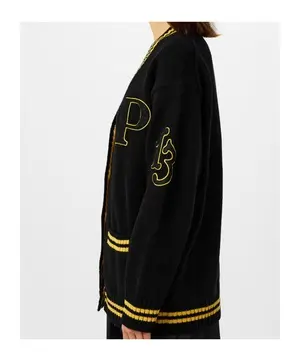 Prada Cashmere Varsity Cardigan