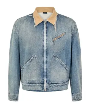 MAISON MARGIELA Lapel Collar Denim Jacket
