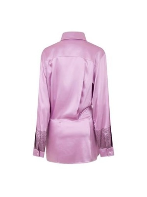 Off-White Duchesse Twist-front Mini Dress