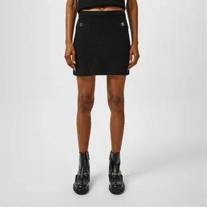 Gucci Wool Knit Mini Skirt