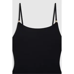 ANINE BING Halter One-piece Swimsuit