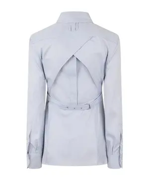 Jacquemus Long Sleeve Shirt With Back Cutout
