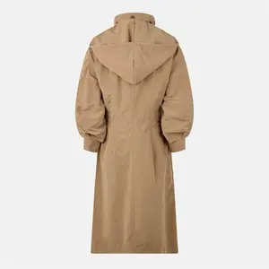 Moncler Logo Mid Length Trench Coat