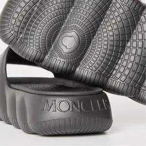 Moncler Quilted Logo Slides
