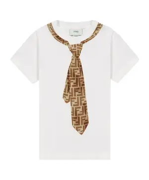 Fendi Ff Tie-dye T-shirt