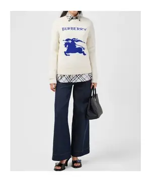 Burberry Logo Knitted Sweater