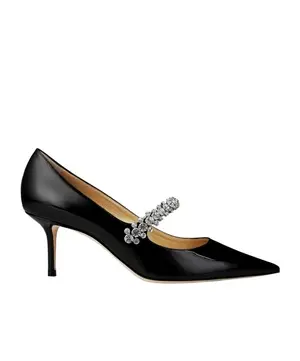 JIMMY CHOO Bing Pump 65 With Crystal Embellishments