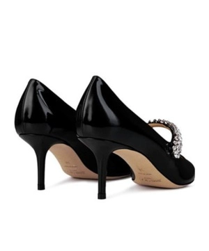 JIMMY CHOO Bing Pump 65 With Crystal Embellishments