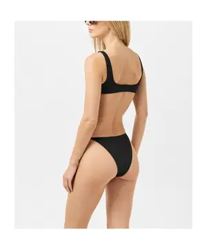 Off-White Off" Printed Bikini
