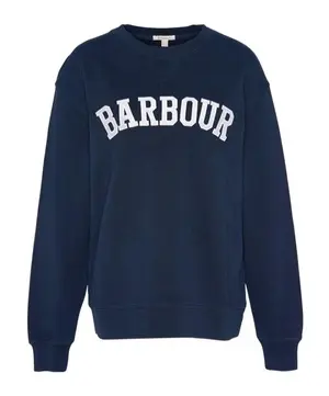 Barbour Northumberland Sweatshirt - Navy/cloud
