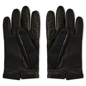 Prada Triangle Logo Gloves