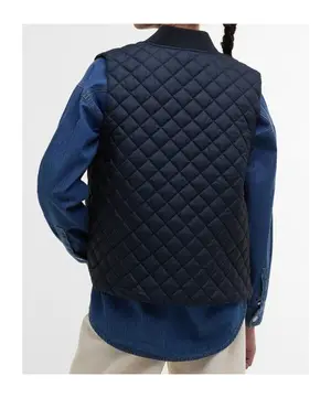 Barbour Quilted Zip-up Vest