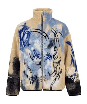Acne Studios Teddy Jacquard Casual Jacket