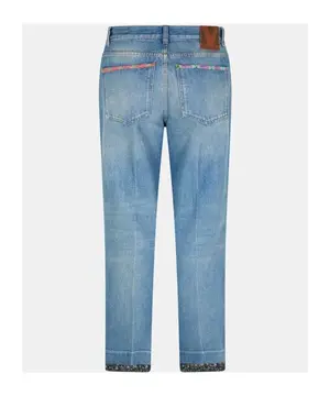 Valentino Garavani Denim Trousers With Belt Loops