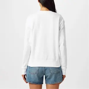 Polo Ralph Lauren Embroidered Logo Crewneck Sweatshirt - White