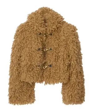 Burberry Faux Fur Jacket