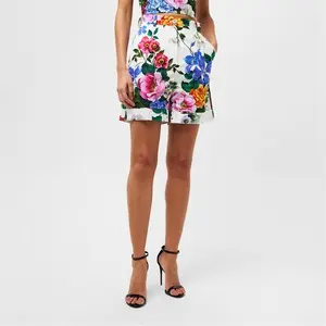 Dolce & Gabbana Floral Cotton Tailored Shorts