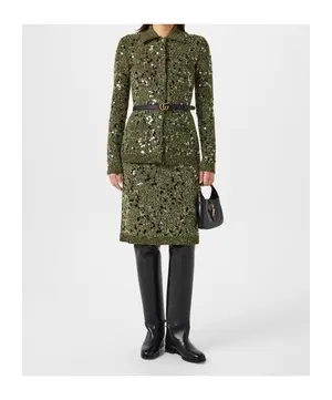 Gucci Sequin Knit Cardigan