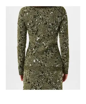 Gucci Sequin Knit Cardigan