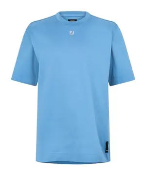 Fendi Metal Ff Tee - Blue