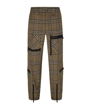 Burberry Logo Track Pants - Green